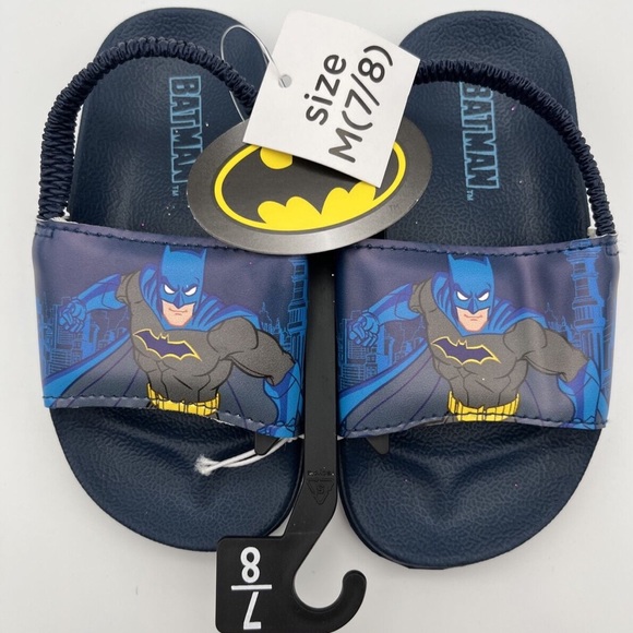 Shoes | Batman Sandals Sizes 56 78 Nwt | Poshmark
